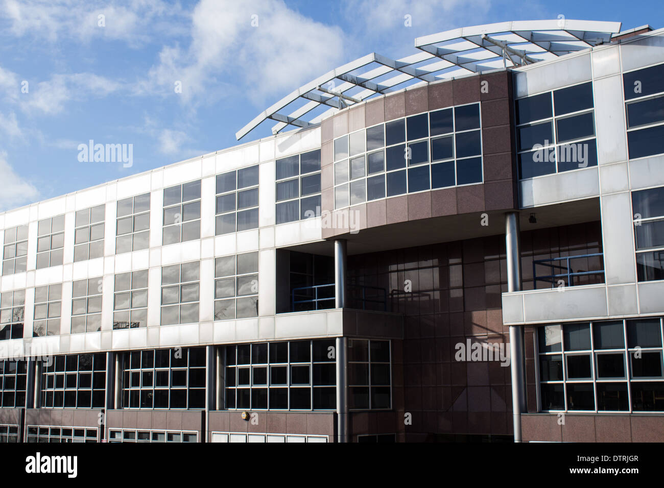 Milton Keynes architecture Stock Photo - Alamy