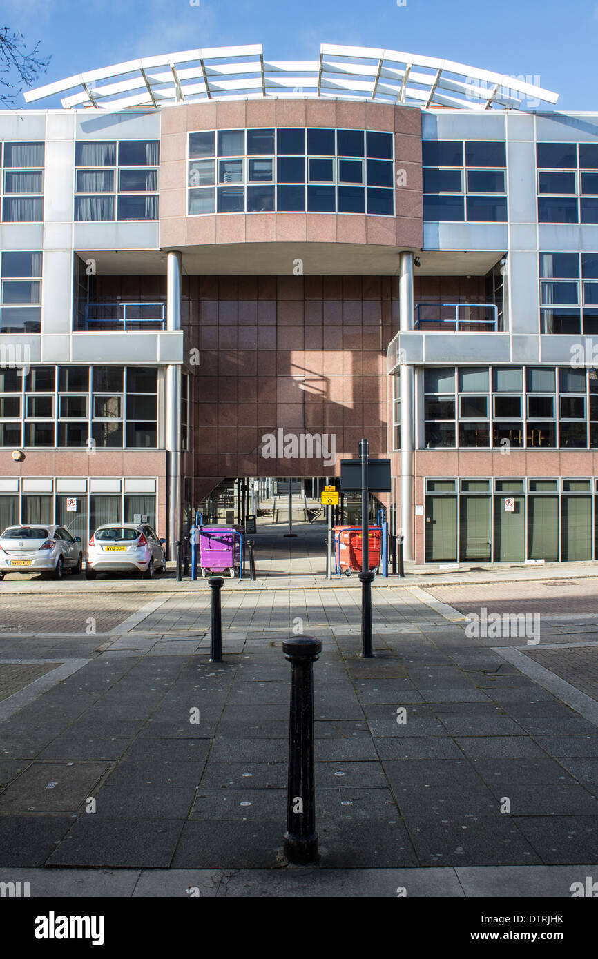 Milton Keynes architecture Stock Photo - Alamy
