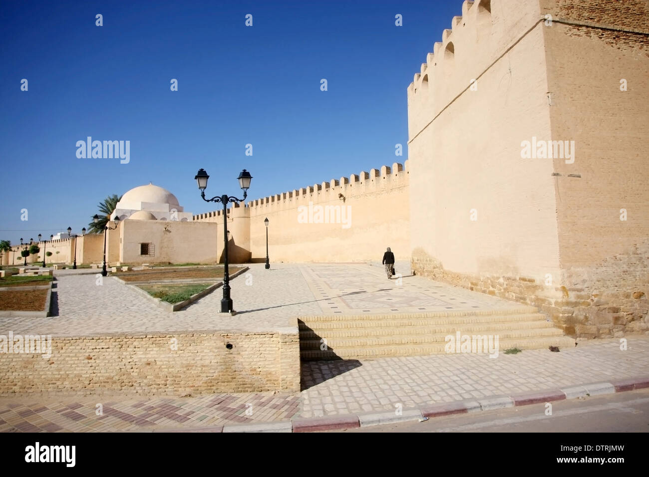 The Great Mosque of Kairouan in Tunisia, also known as the Mosque of ...
