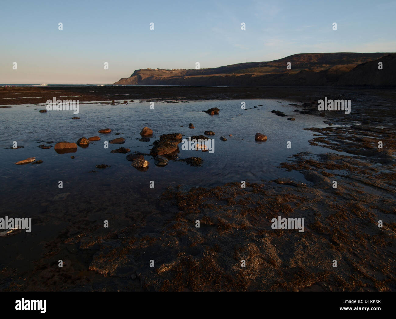 Ravenscar from Boggle Hole, Robin Hood's Bay Stock Photo - Alamy