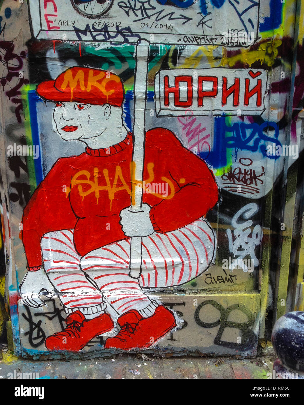 Paris, France., French Wall, Street Art, Graffiti Illustration, in ...