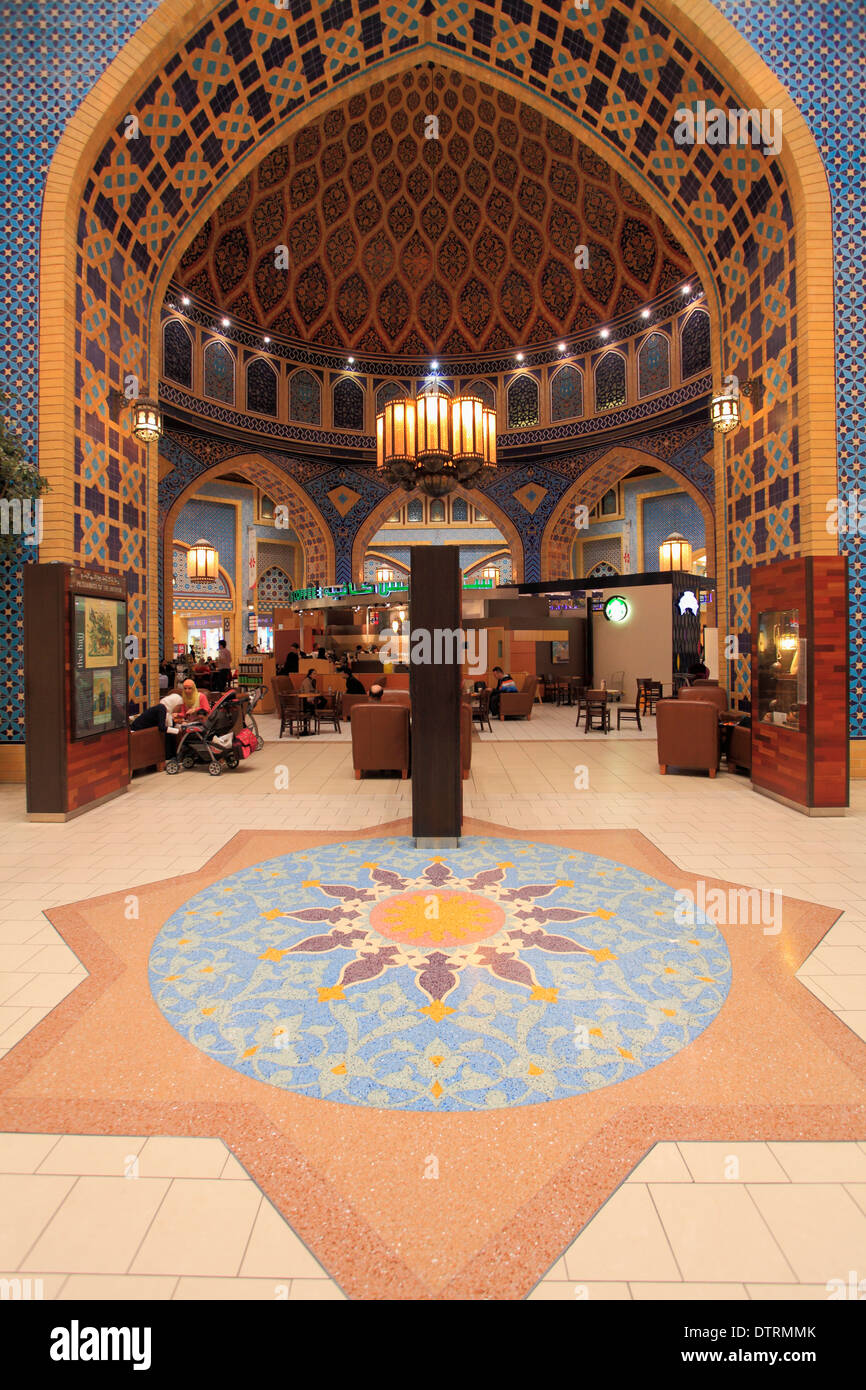 United Arab Emirates, Dubai, Ibn Battuta Mall, Persian Court Stock ...