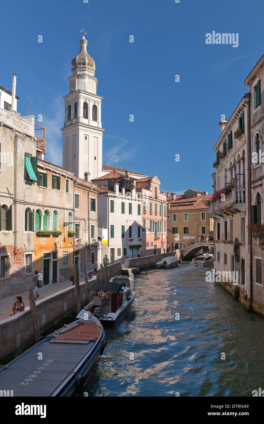 Venice tower hi-res stock photography and images - Alamy