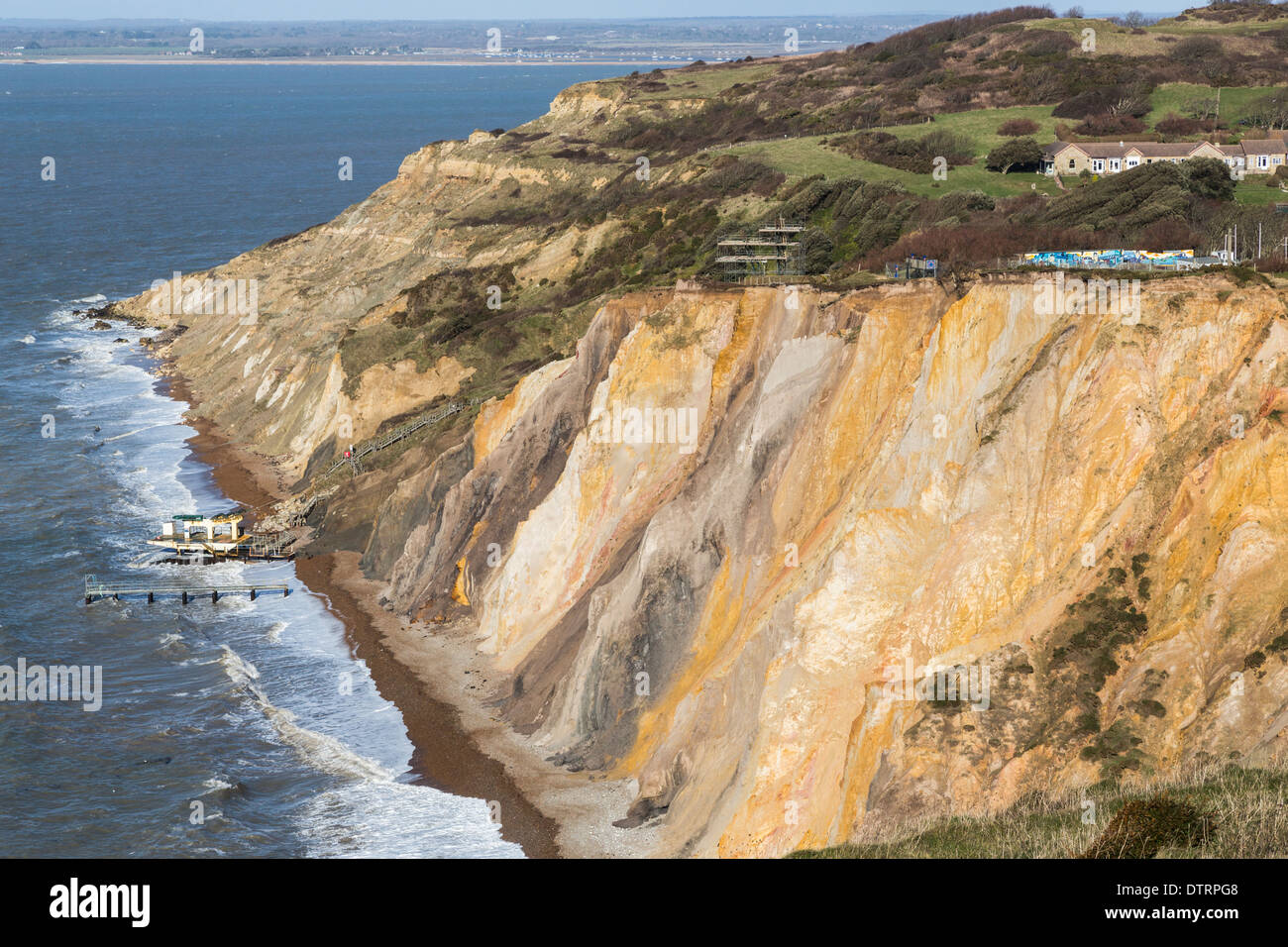 The needles isle of wight sand souvenir hi-res stock photography and ...