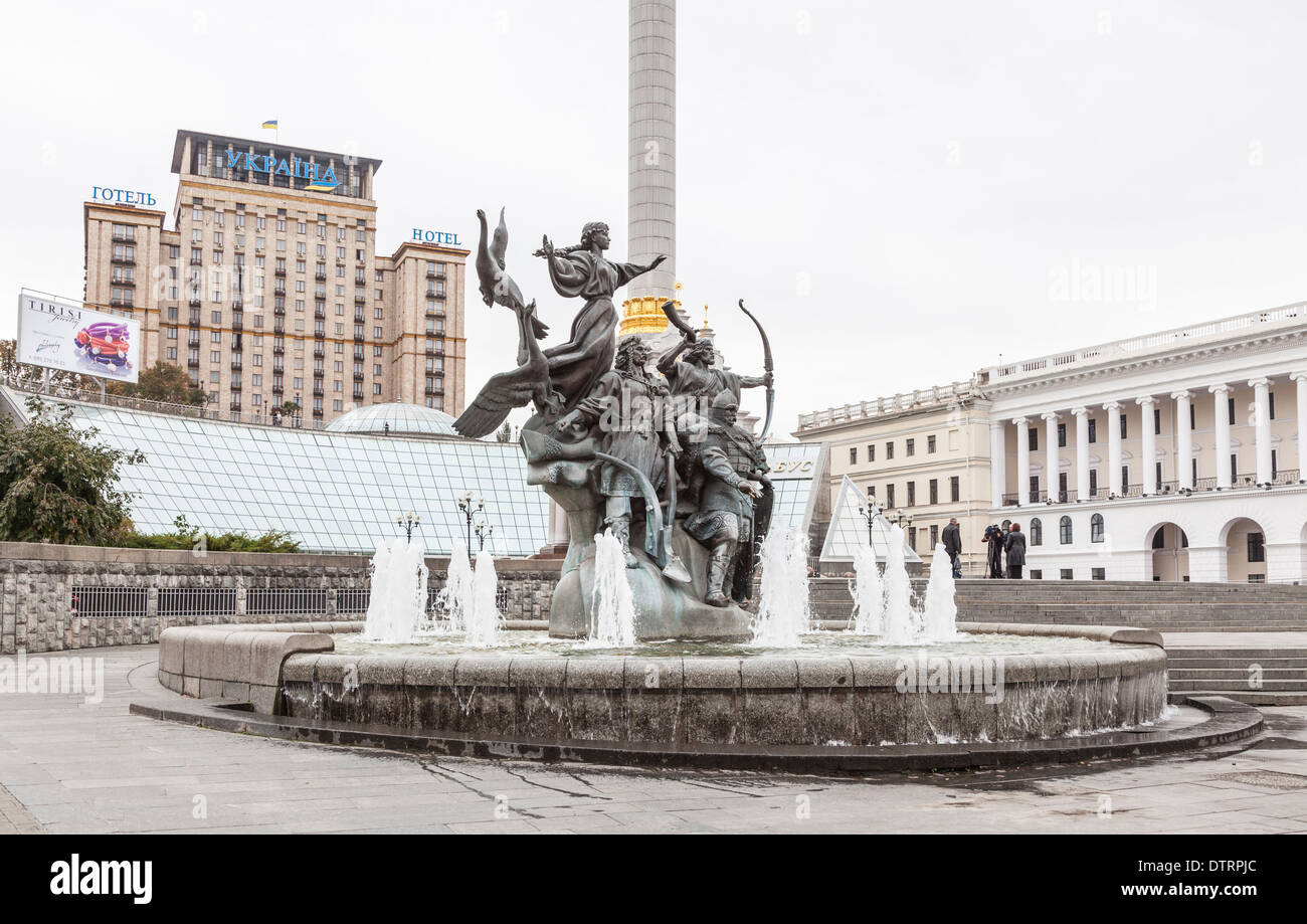 Kiev ukraine independence square hi-res stock photography and images ...