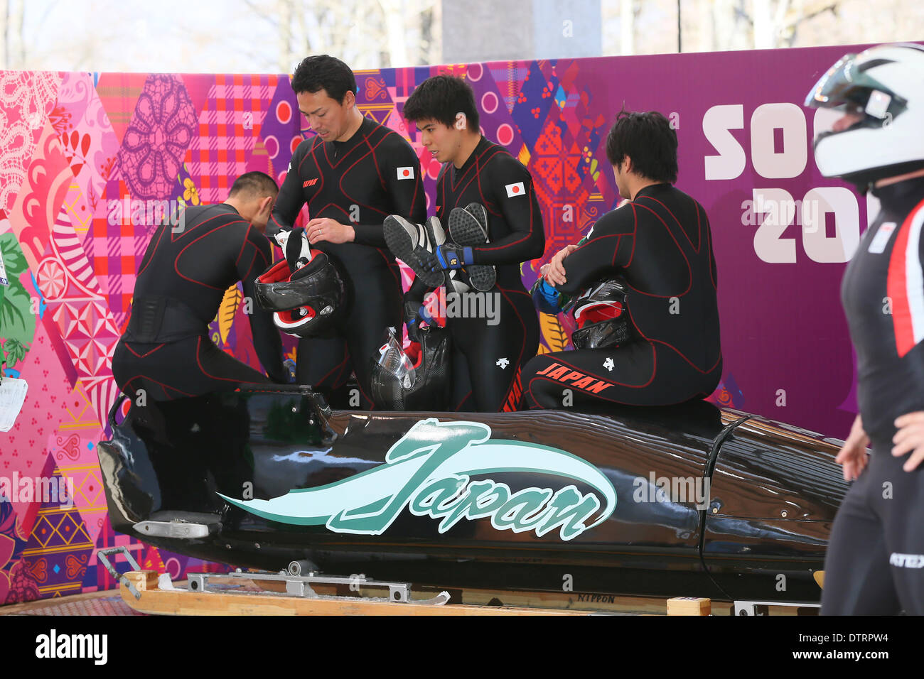 Olympic games sochi bobsleigh hi-res stock photography and images - Alamy