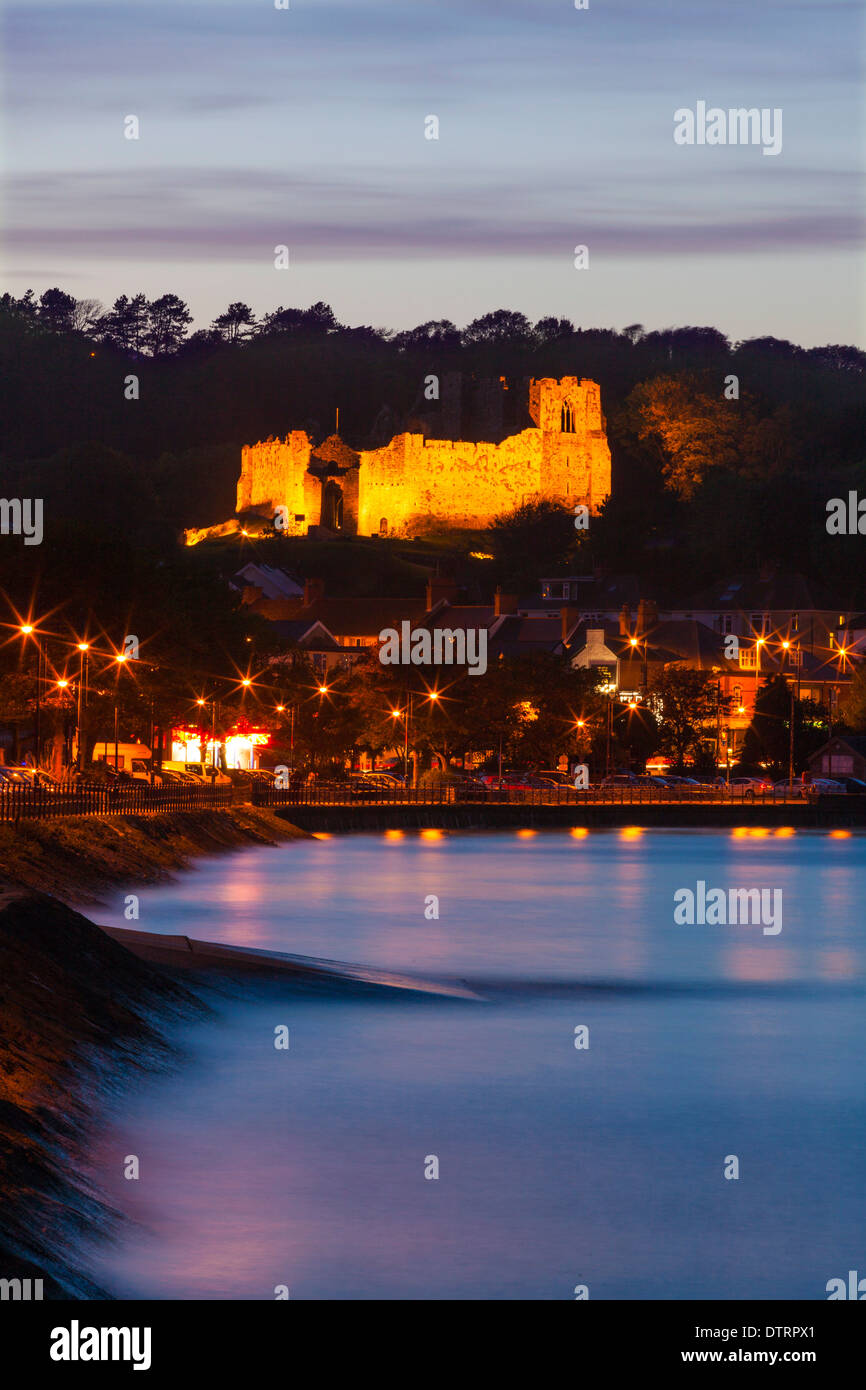 Oystermouth Castle, Mumbles, Swansea, Wales, UK Stock Photo - Alamy