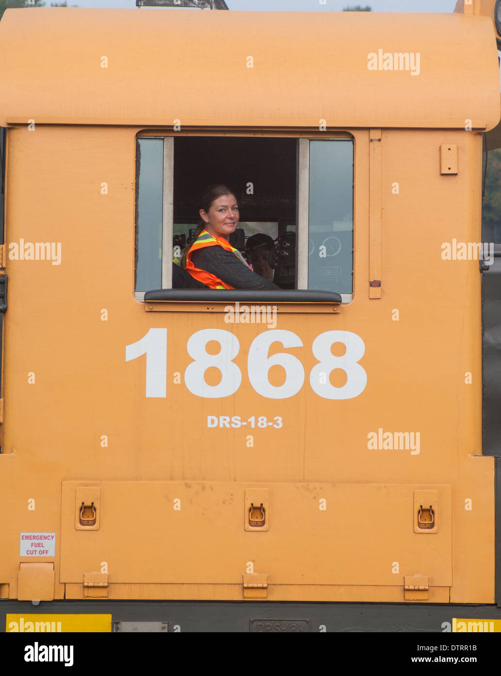 Train driver hi-res stock photography and images - Alamy