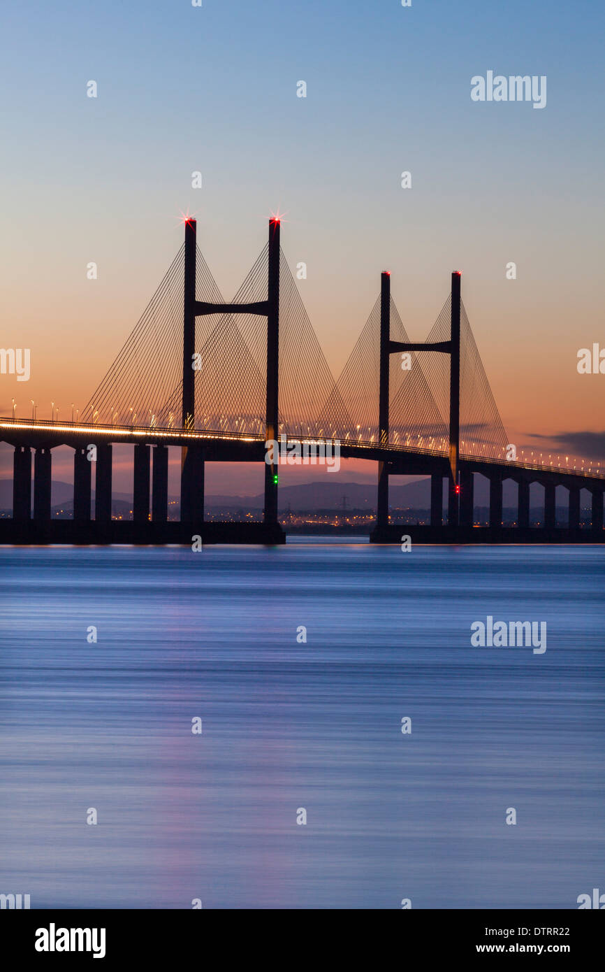 Second Severn Crossing Severn Bridge Wales U.K Stock Photo - Alamy
