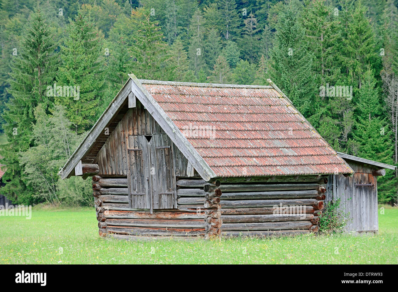 Barn, Wallgau, Bavaria, Germany Stock Photo - Alamy