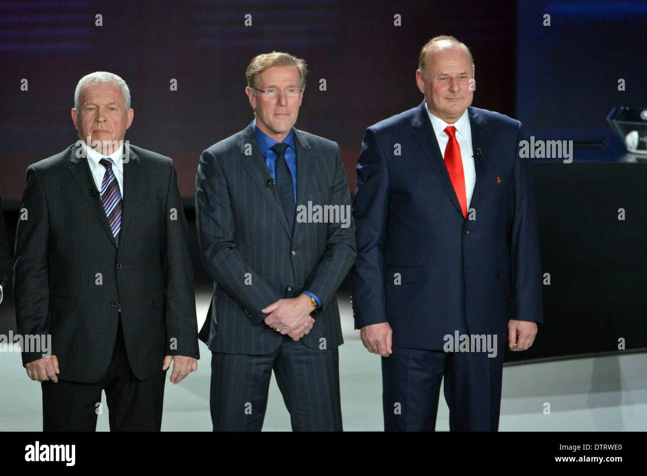Nice, France. 23rd Feb, 2013. UEFA Drawing fo the 2016 UEFA EURO ...