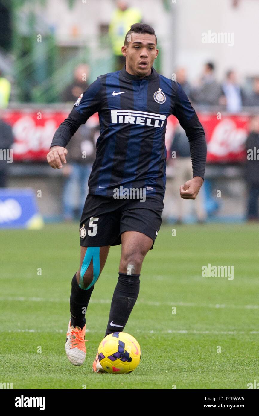 Milan, Italy. 23rd Feb, 2014. Juan Jesus (Inter) Football / Soccer ...