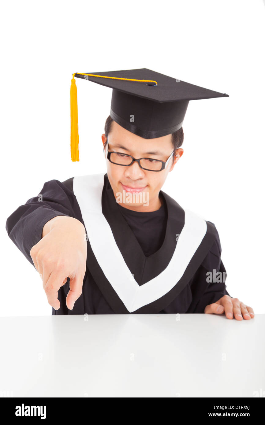 Happy graduating student focus hi-res stock photography and images - Alamy