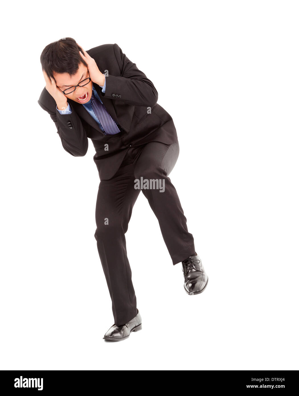 Terrified men hi-res stock photography and images - Alamy