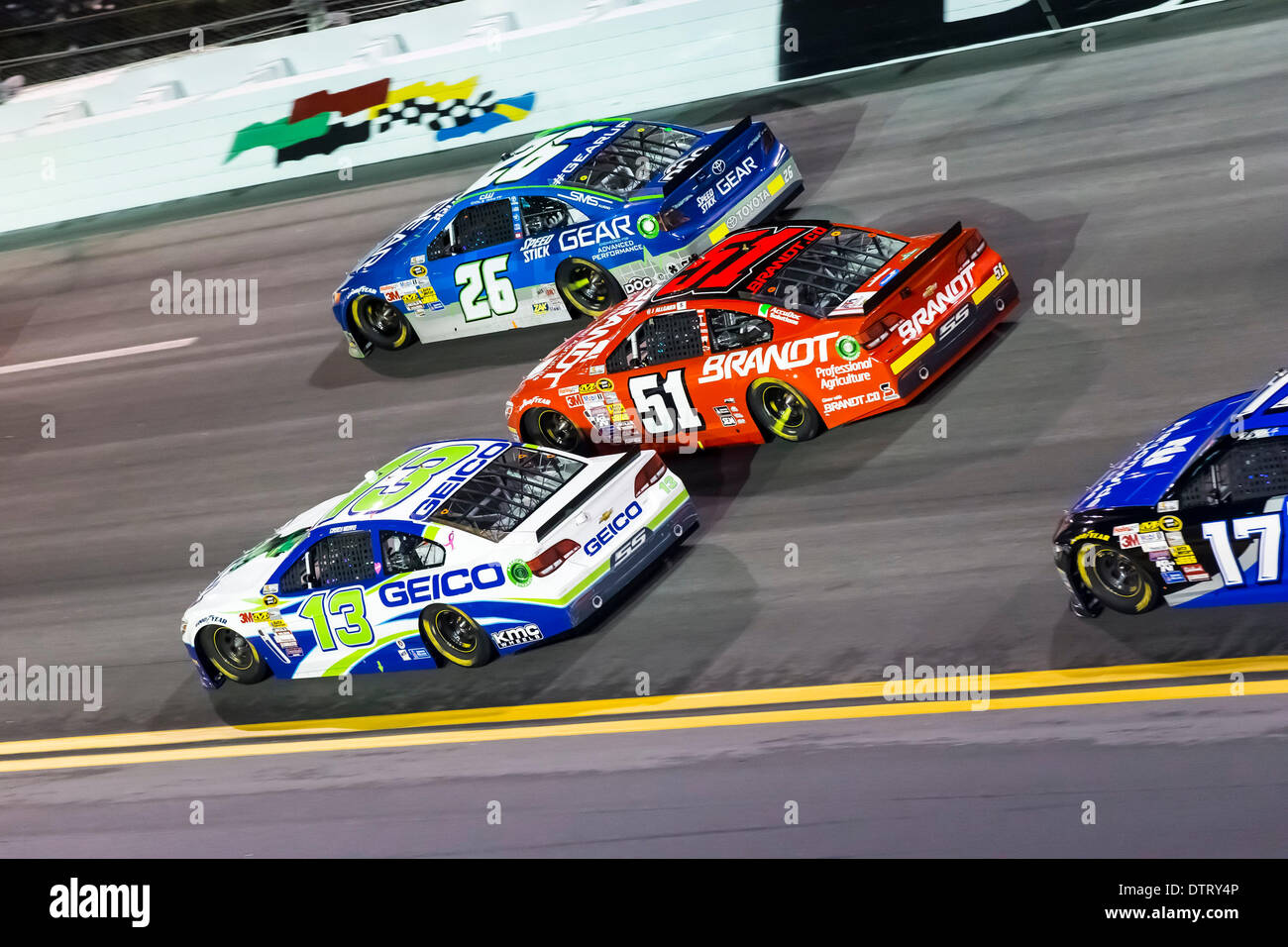 Justin allgaier daytona 500 hi-res stock photography and images - Alamy