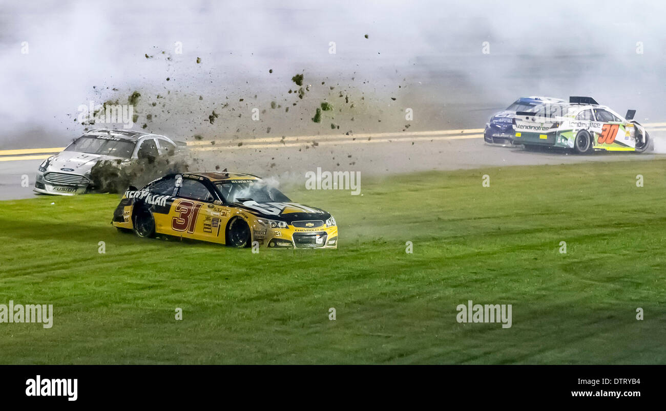 Daytona 500 crash hi-res stock photography and images - Alamy