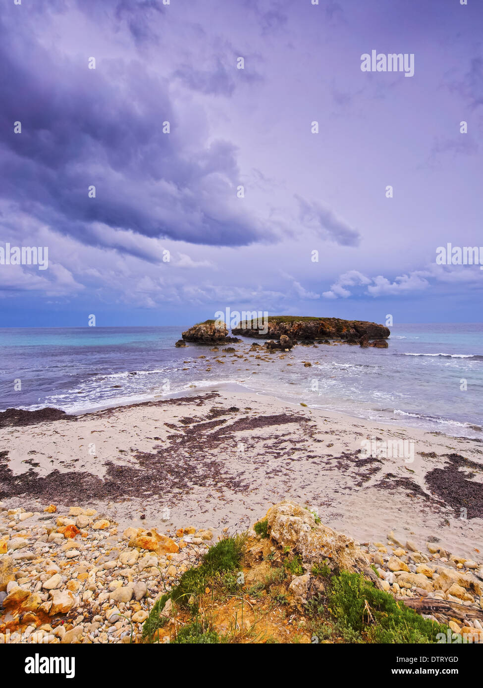 Menorca binigaus beach hi-res stock photography and images - Alamy