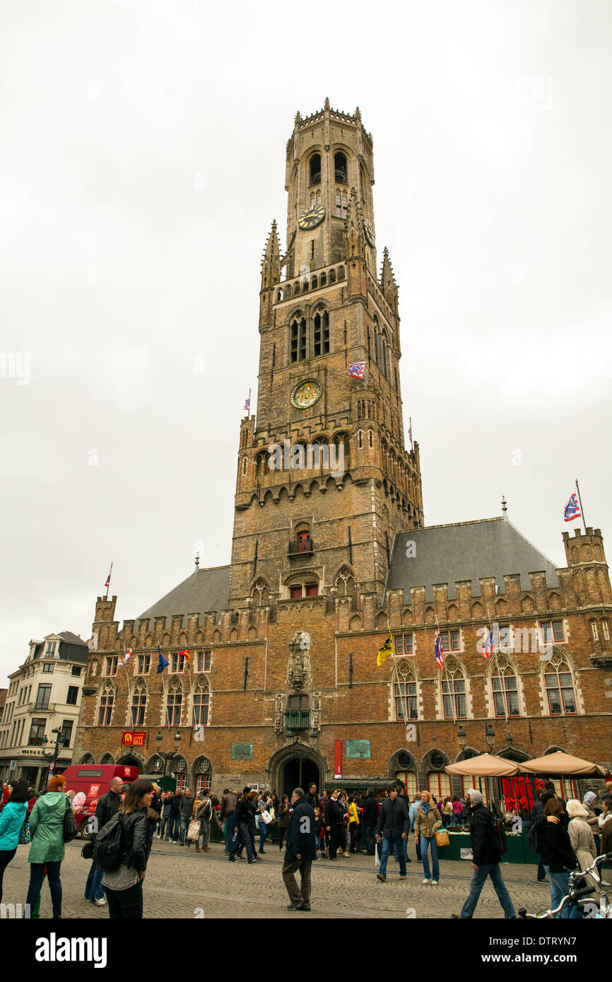 The Belfort or Belfry is a medieval tower built in the 13th. century ...