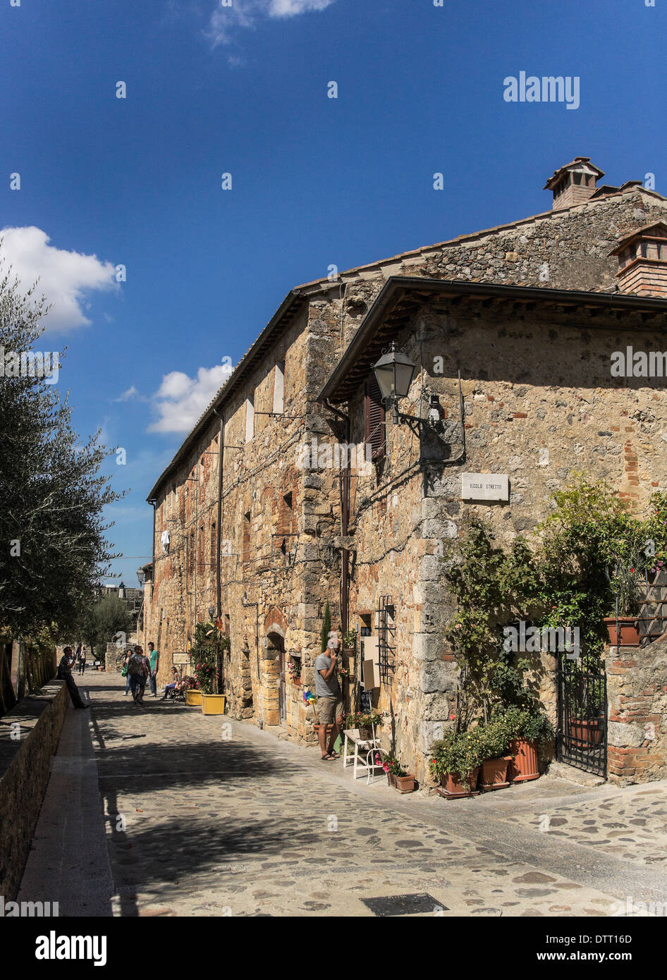 Toscana Italian Medieval Villages High Resolution Stock Photography and ...