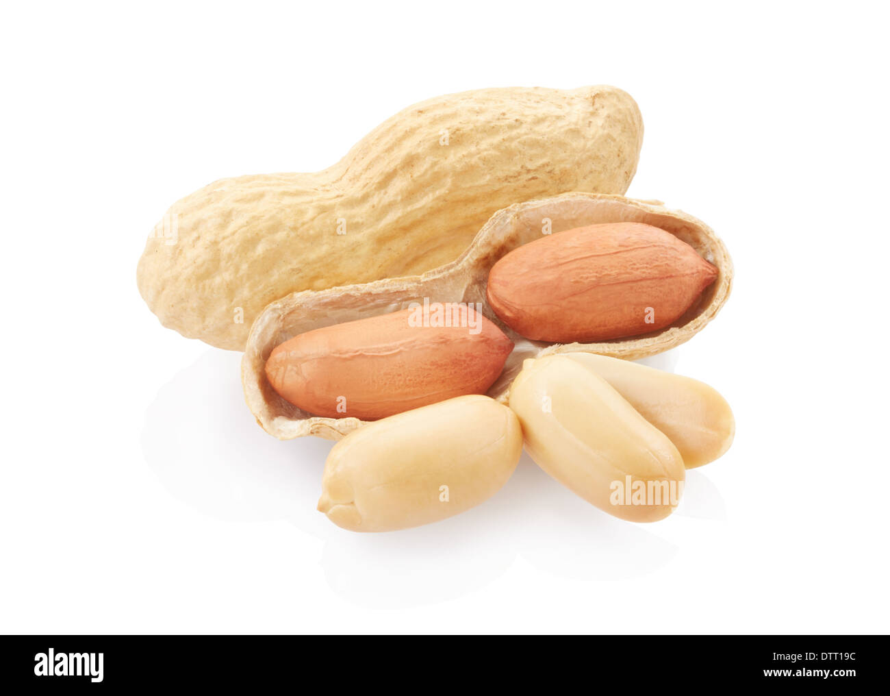 Half peanut hi-res stock photography and images - Alamy