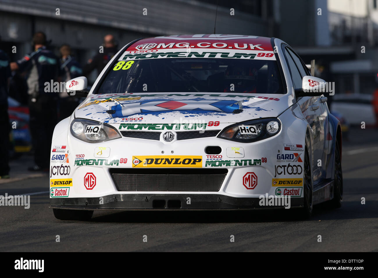 Sam Tordoff (GBR) MG KX Momentum Racing MG6 drives down the pitlane at ...