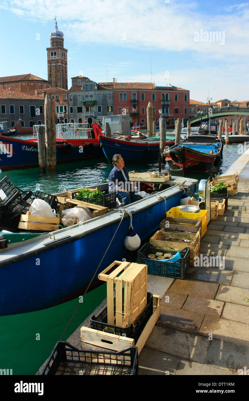 Venice food market hi-res stock photography and images - Alamy