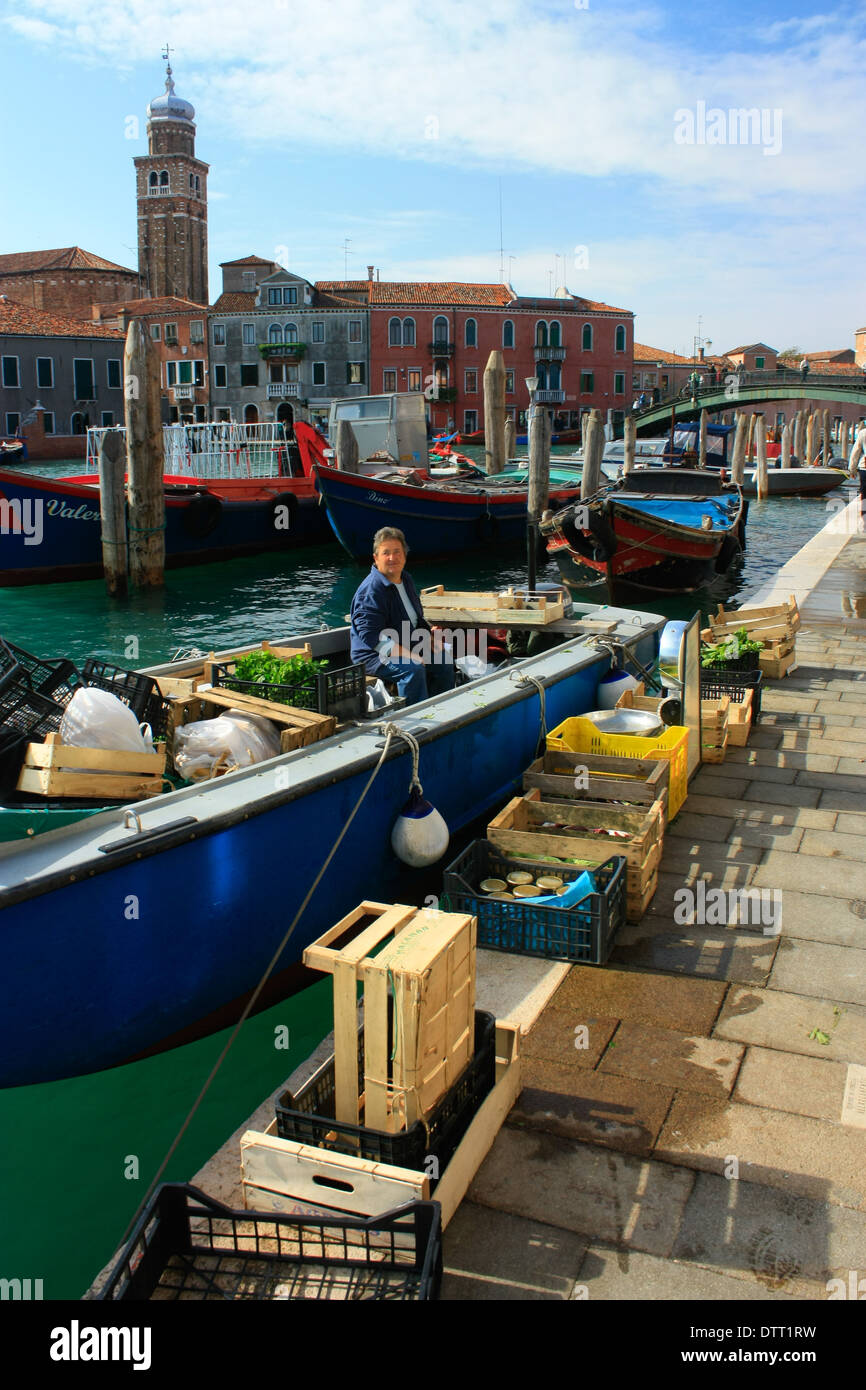 Food market bell tower hi-res stock photography and images - Alamy