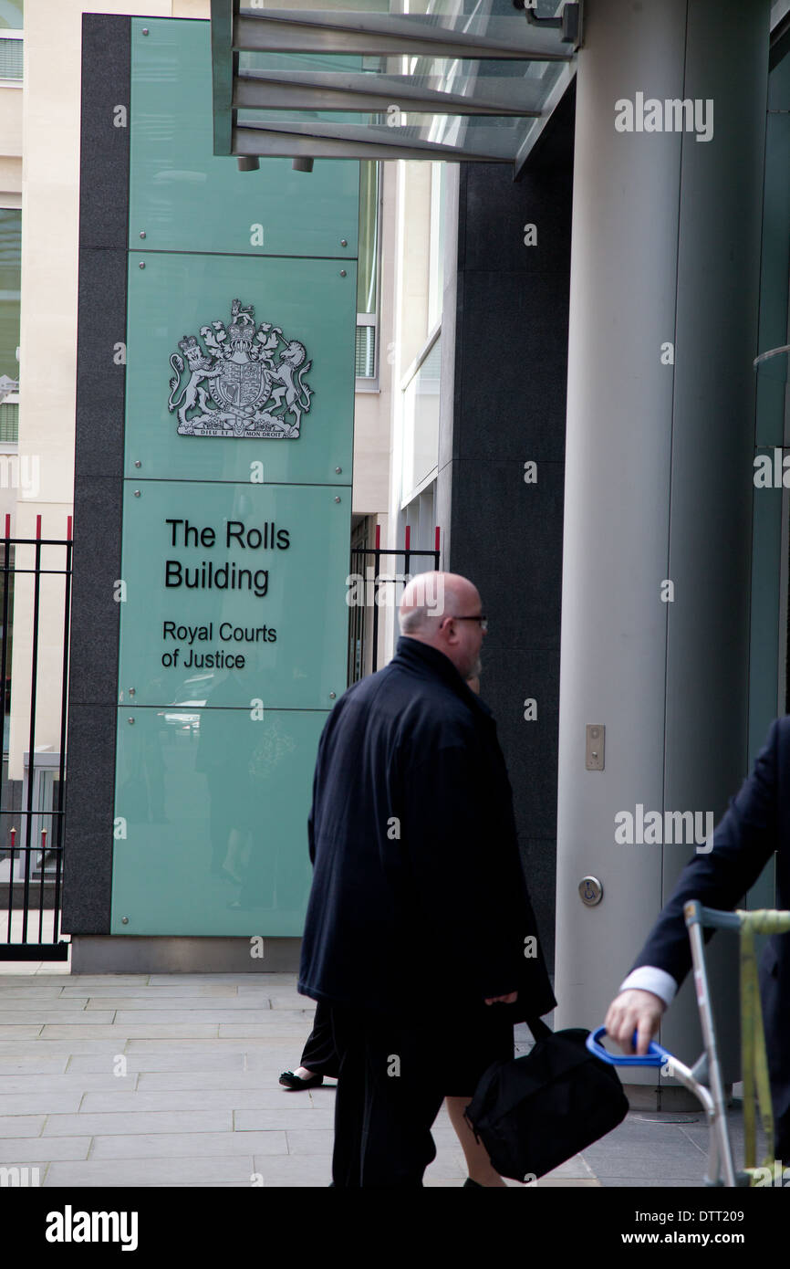 The Rolls Building, a court complex in London that is used by the High ...