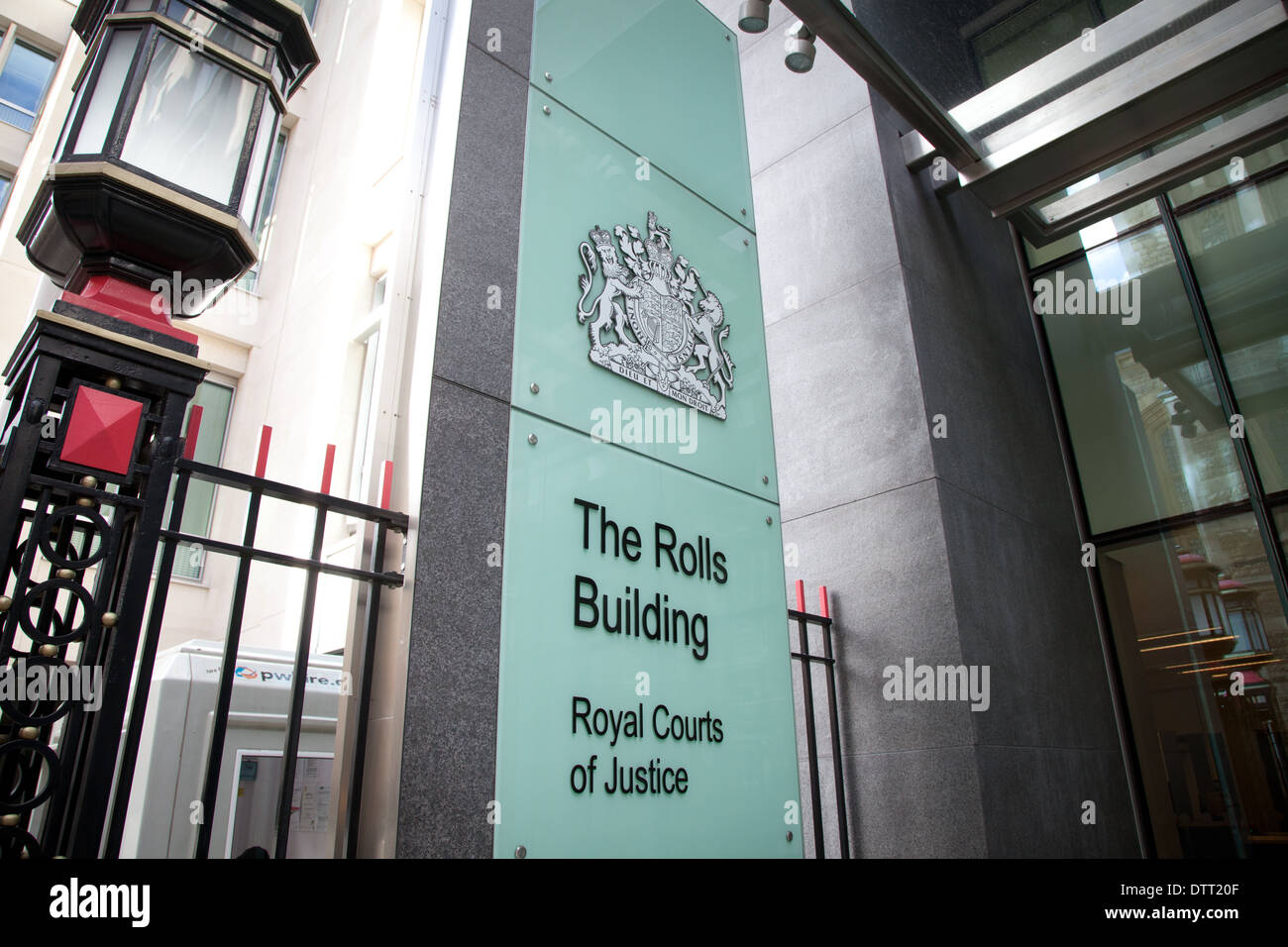 The Rolls Building, a court complex in London that is used by the High ...