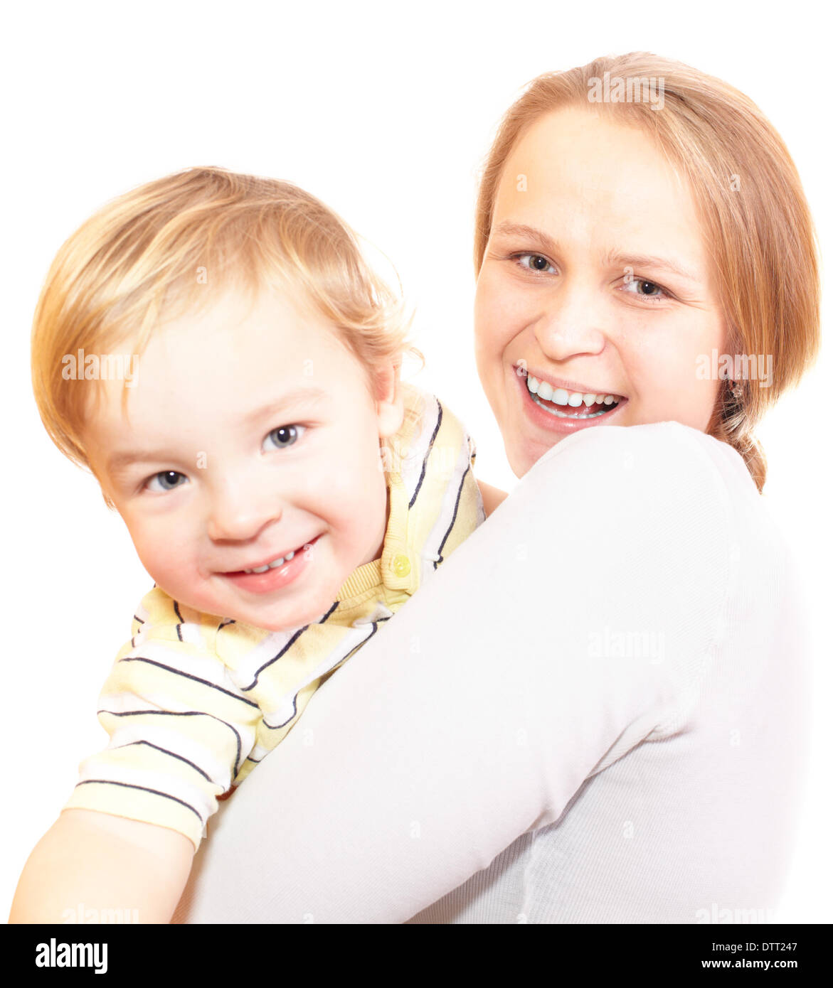 Happy mother with her sonny Stock Photo - Alamy