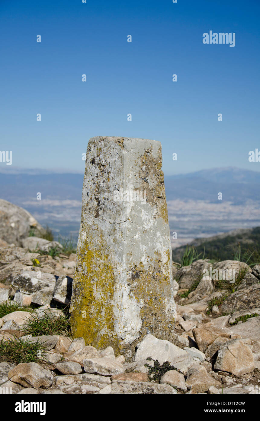 Geodetic survey marker hi-res stock photography and images - Alamy