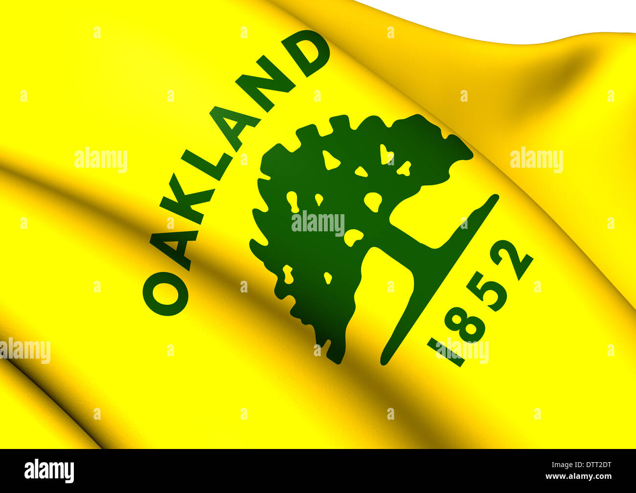 Oakland flag hi-res stock photography and images - Alamy