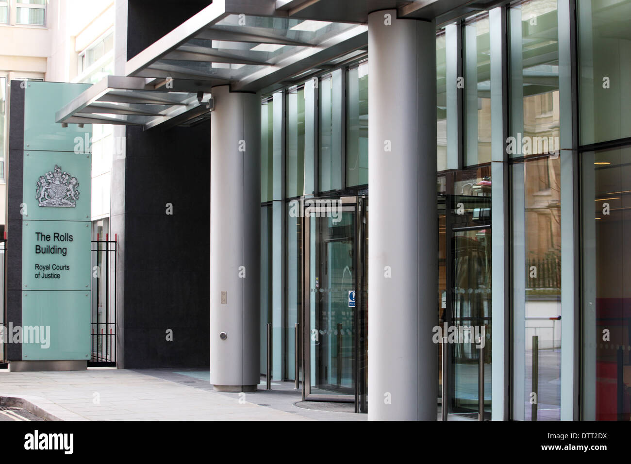 The Rolls Building, a court complex in London that is used by the High ...