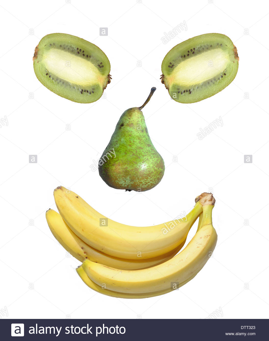 Fruity Smiley Face Fruit Stock Photos & Fruity Smiley Face Fruit Stock ...