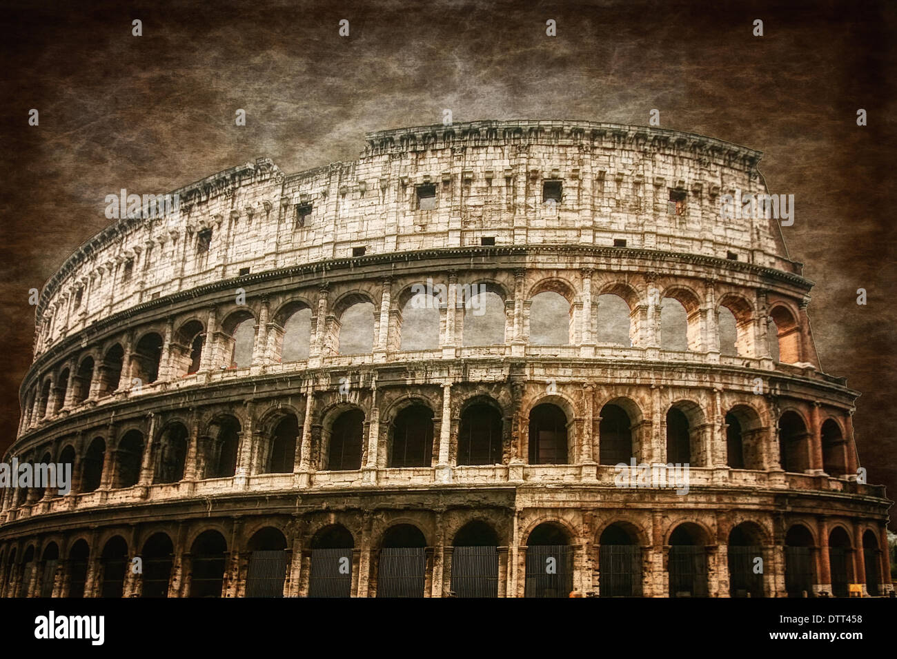 Ancient Roman Colosseum Stock Photo - Alamy