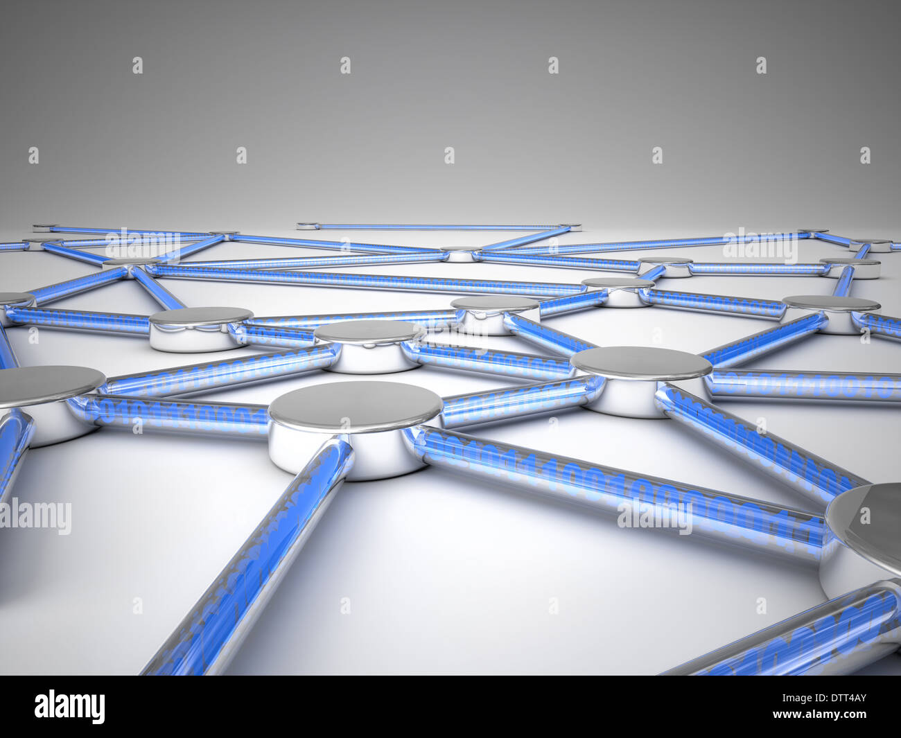 connection web 3d abstract image Stock Photo - Alamy