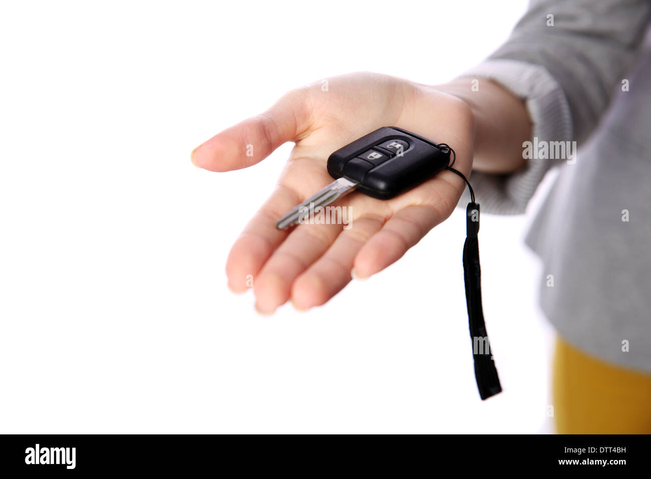 Woman car keys hand hi-res stock photography and images - Alamy