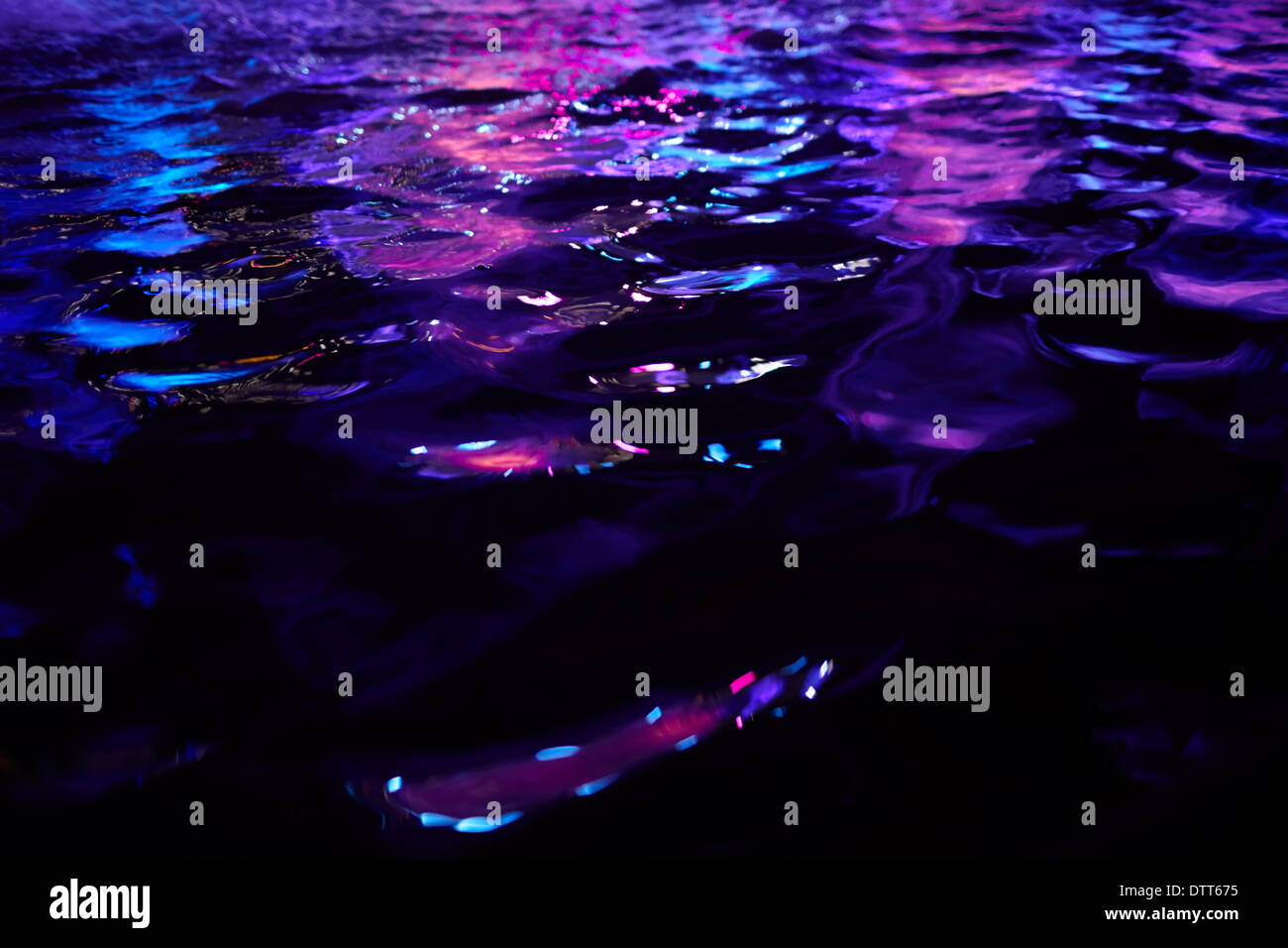 Blue water surface Stock Photo - Alamy