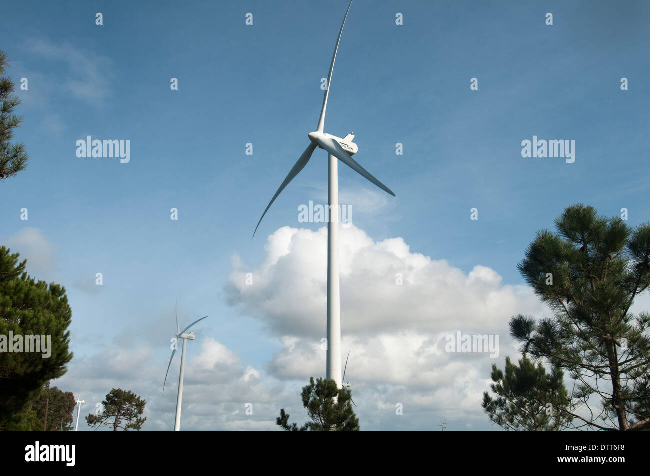 wind turbines, windfarm in the Algarve Portugal Stock Photo - Alamy