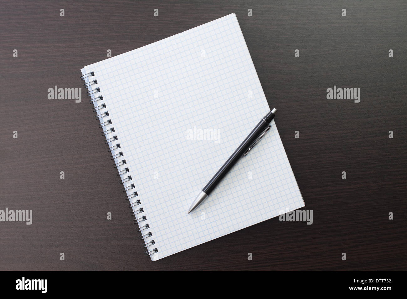 Blank notebook pen hi-res stock photography and images - Alamy