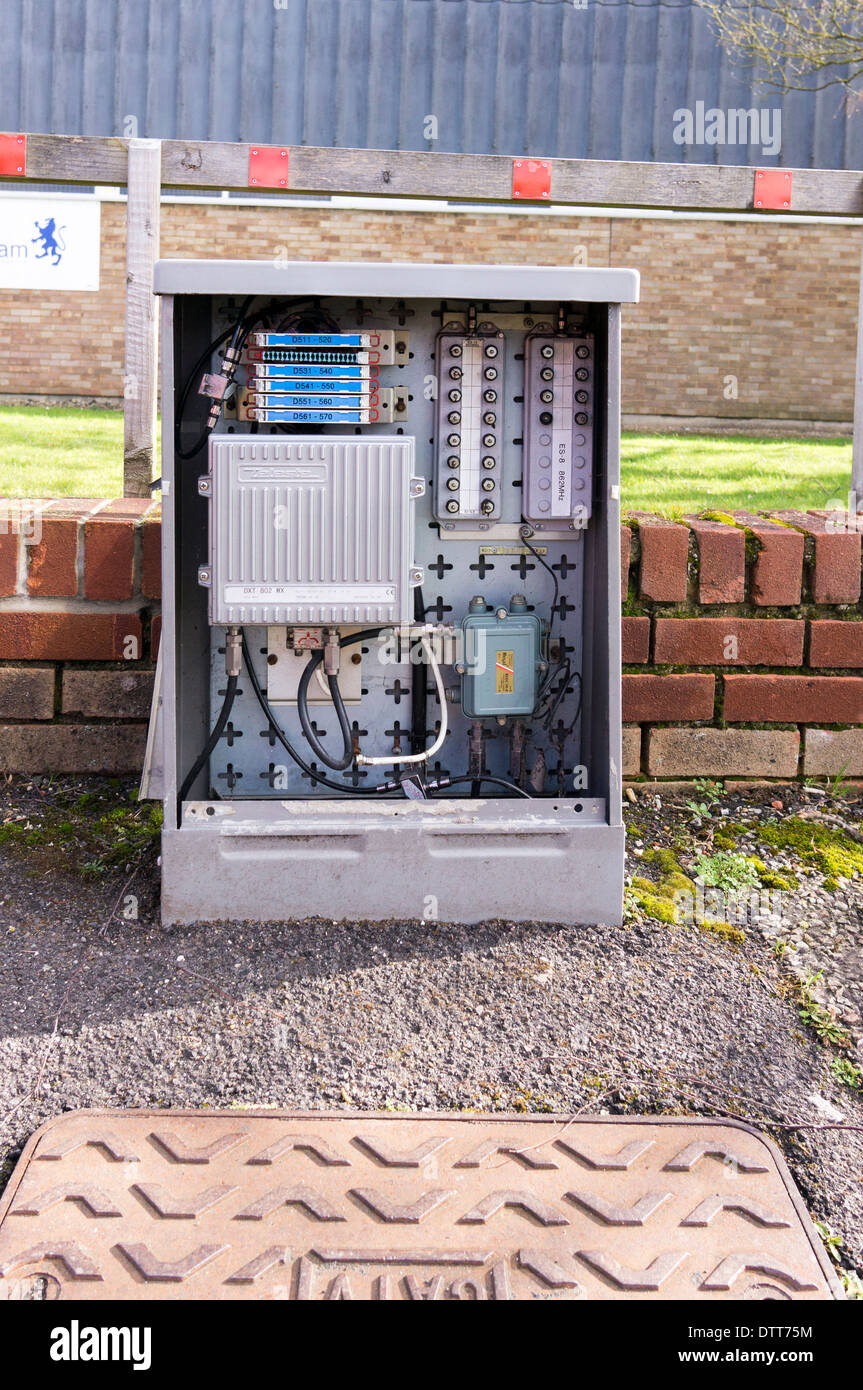 Telephone exchange box hi-res stock photography and images - Alamy