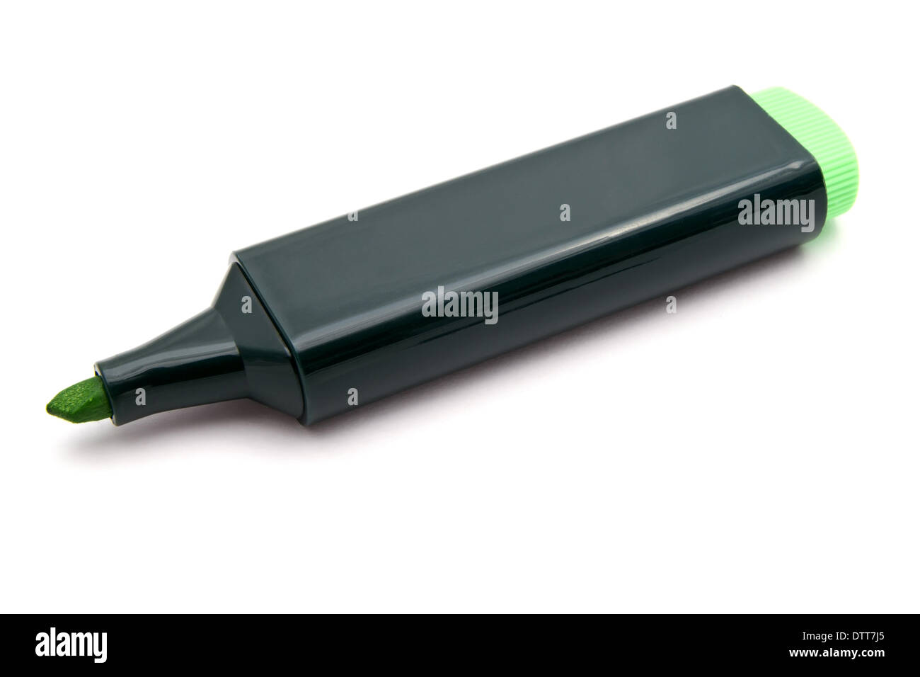 Green marking pen Cut Out Stock Images & Pictures - Alamy