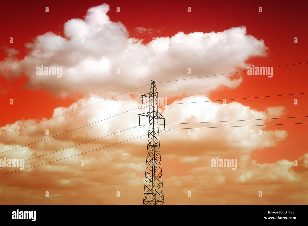 Pylon tower hi-res stock photography and images - Alamy