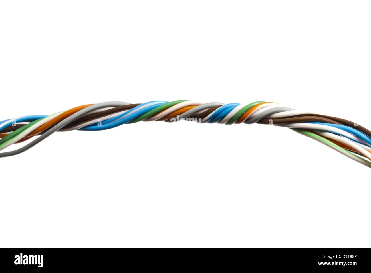 colorful electrical wire Stock Photo - Alamy