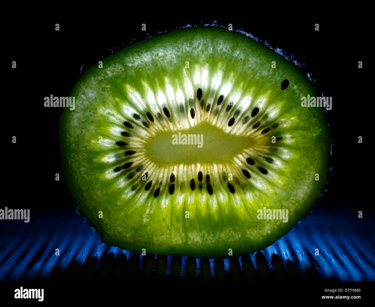 Kiwi close-up, Tropical fruit, food Stock Photo - Alamy
