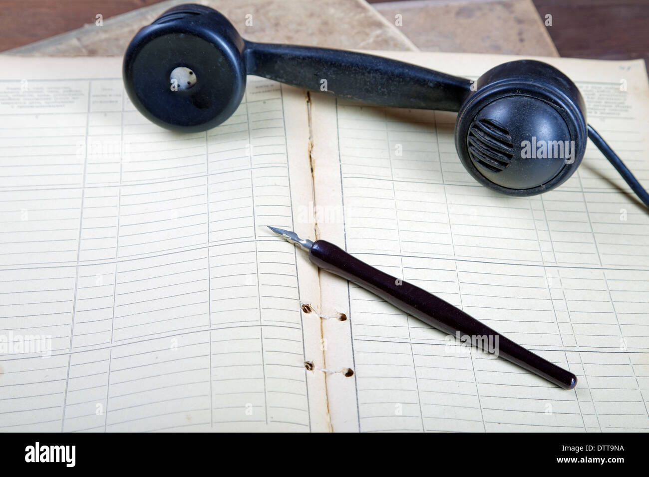 Still life books writing hi-res stock photography and images - Alamy