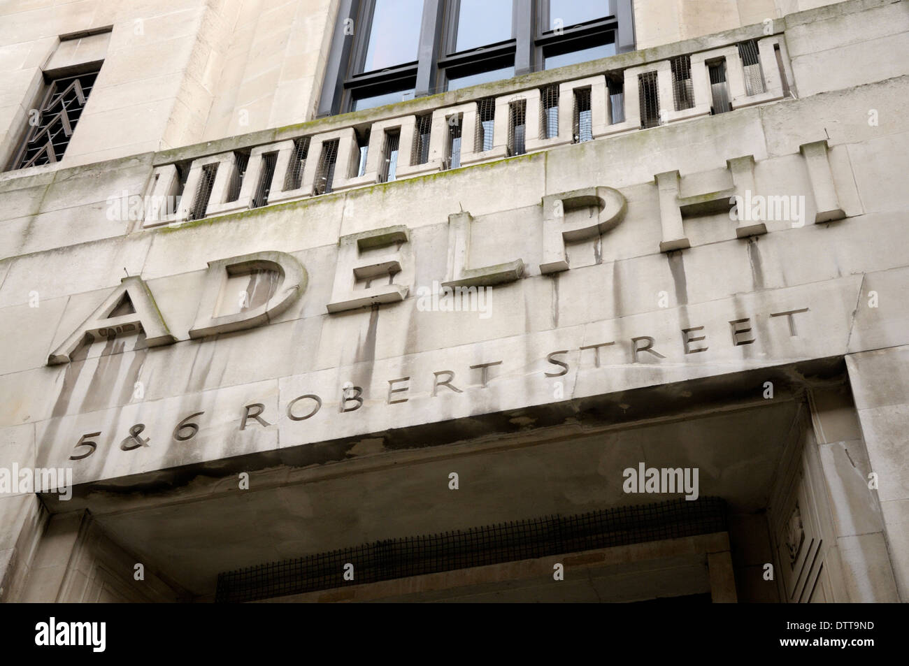 London, England, UK. Adelphi Building in John Adam Street / Robert ...