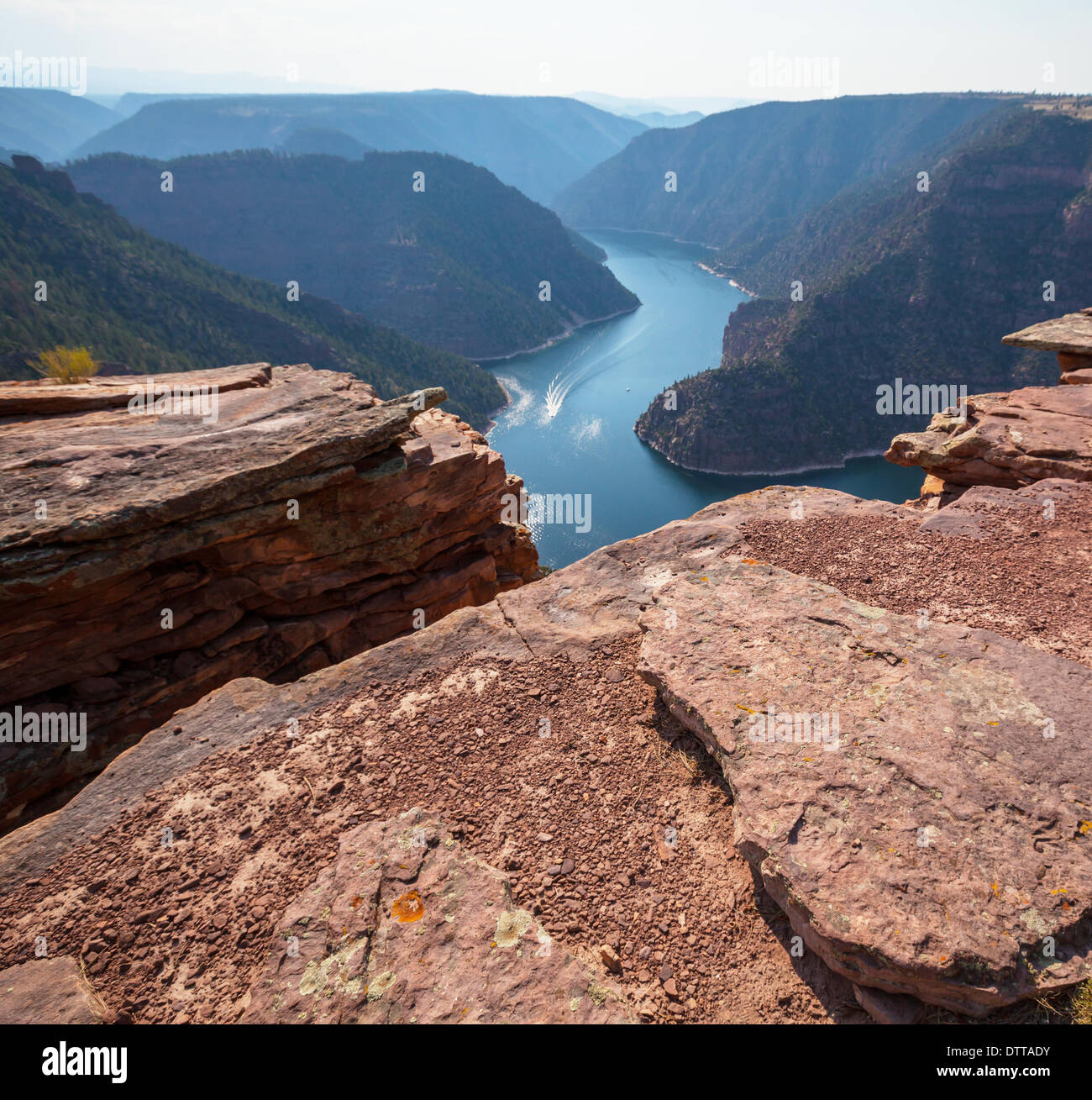 Flaming gorge reservoir national recreation area hi-res stock ...