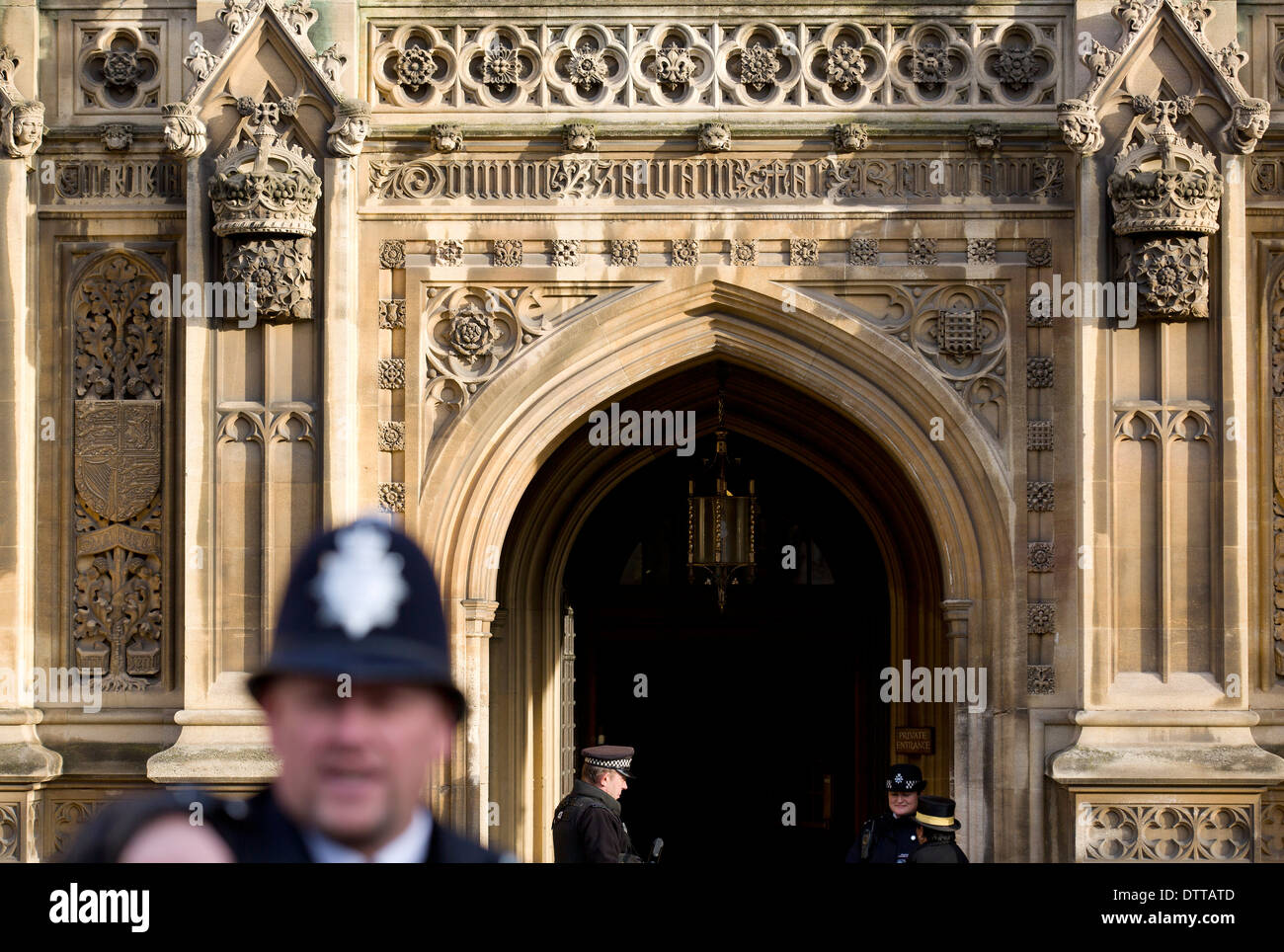 UK, London : The entrance to The House of Lords Stock Photo - Alamy