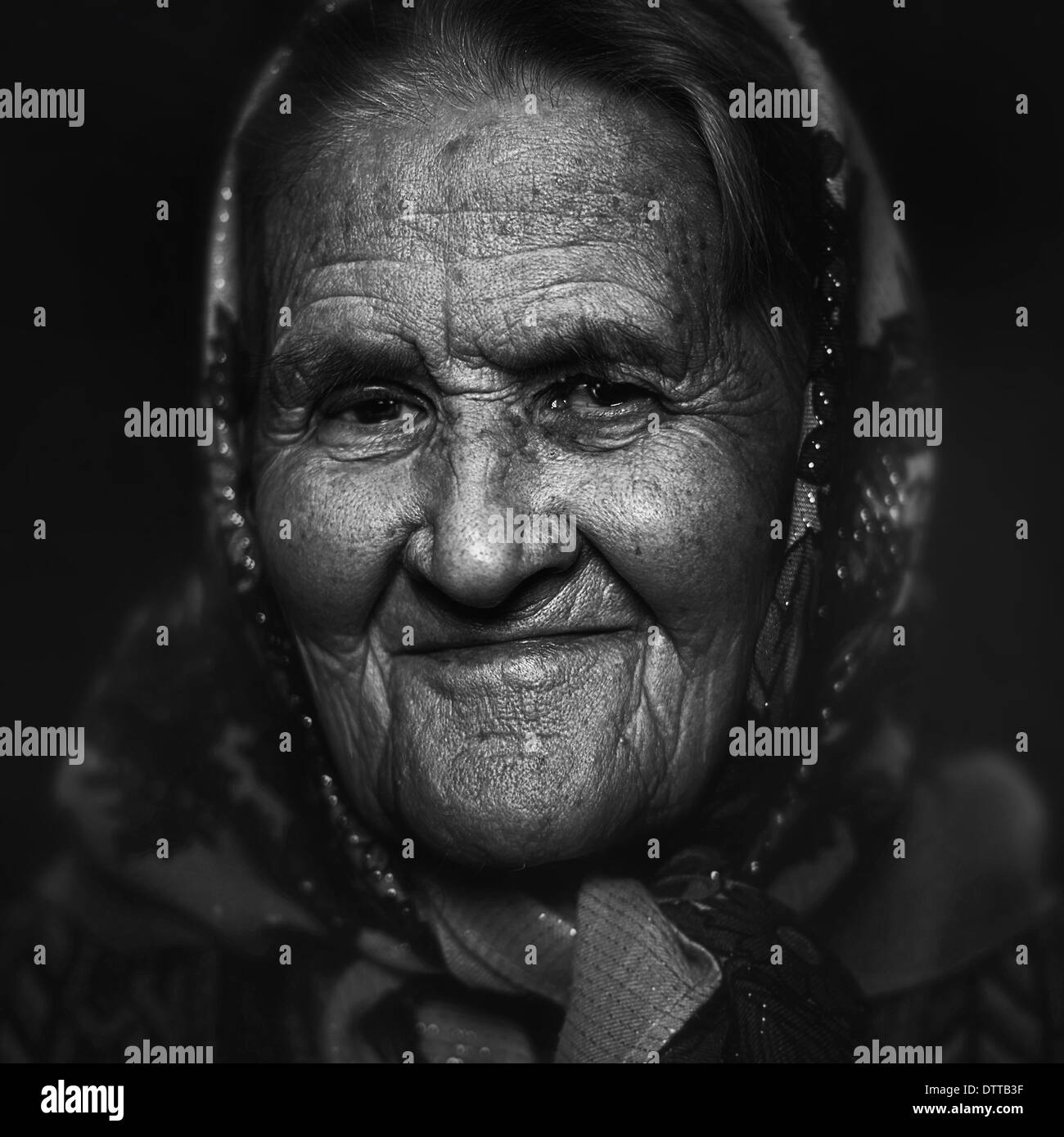 Close up happy senior woman Black and White Stock Photos & Images - Alamy Close up happy senior woman Black and White Stock Photos & Images - Alamy